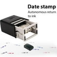 Self-Inking Date Stamp with Adjustable Date Album Card Printing Stamp ...