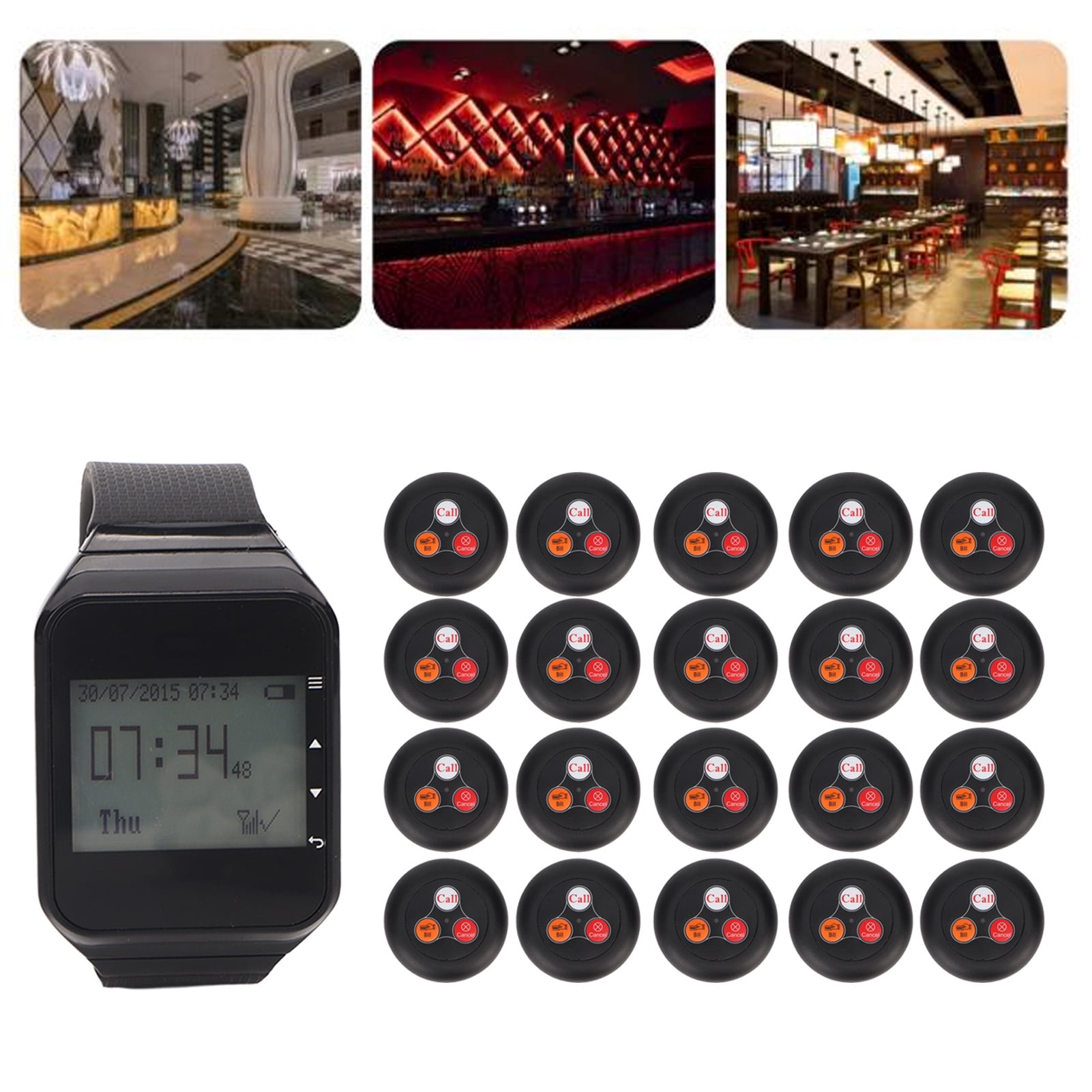 Sistema de llamada de enfermera Watch Pager, Watch Pager 20 Call ...