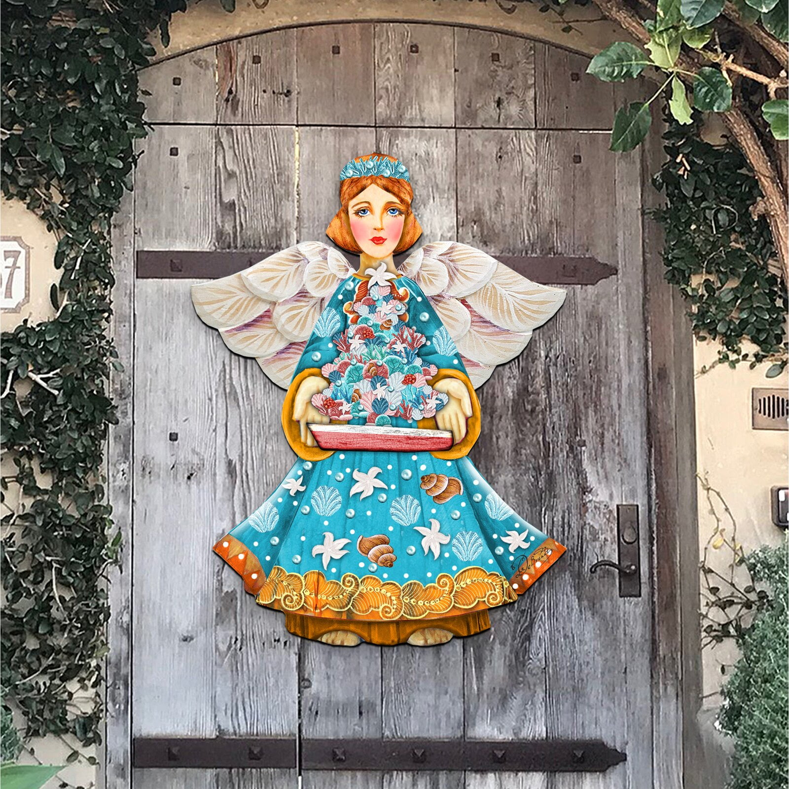 Christmas Tree Boat Guardian Angel, Material Details: Baltic birch ...