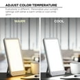 Merkury Innovations Refresh Light Therapy Lamp - Improve Sleep - Boost ...