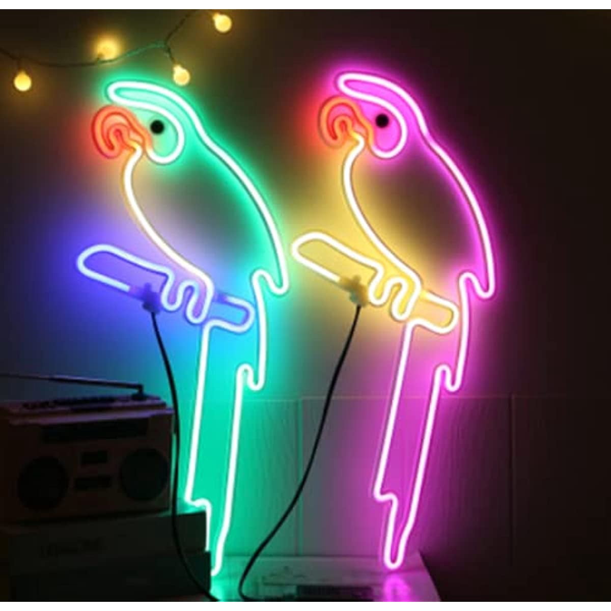 LINLIN Neon Light Sign LED Night Lights Decorative Marquee Sign Bar Pub ...