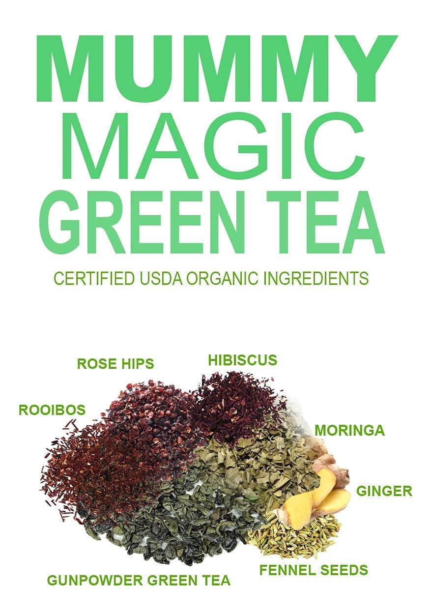 Buy Mummy Magic Weight Loss Green Tea with Moringa, Supports Metabolism ...
