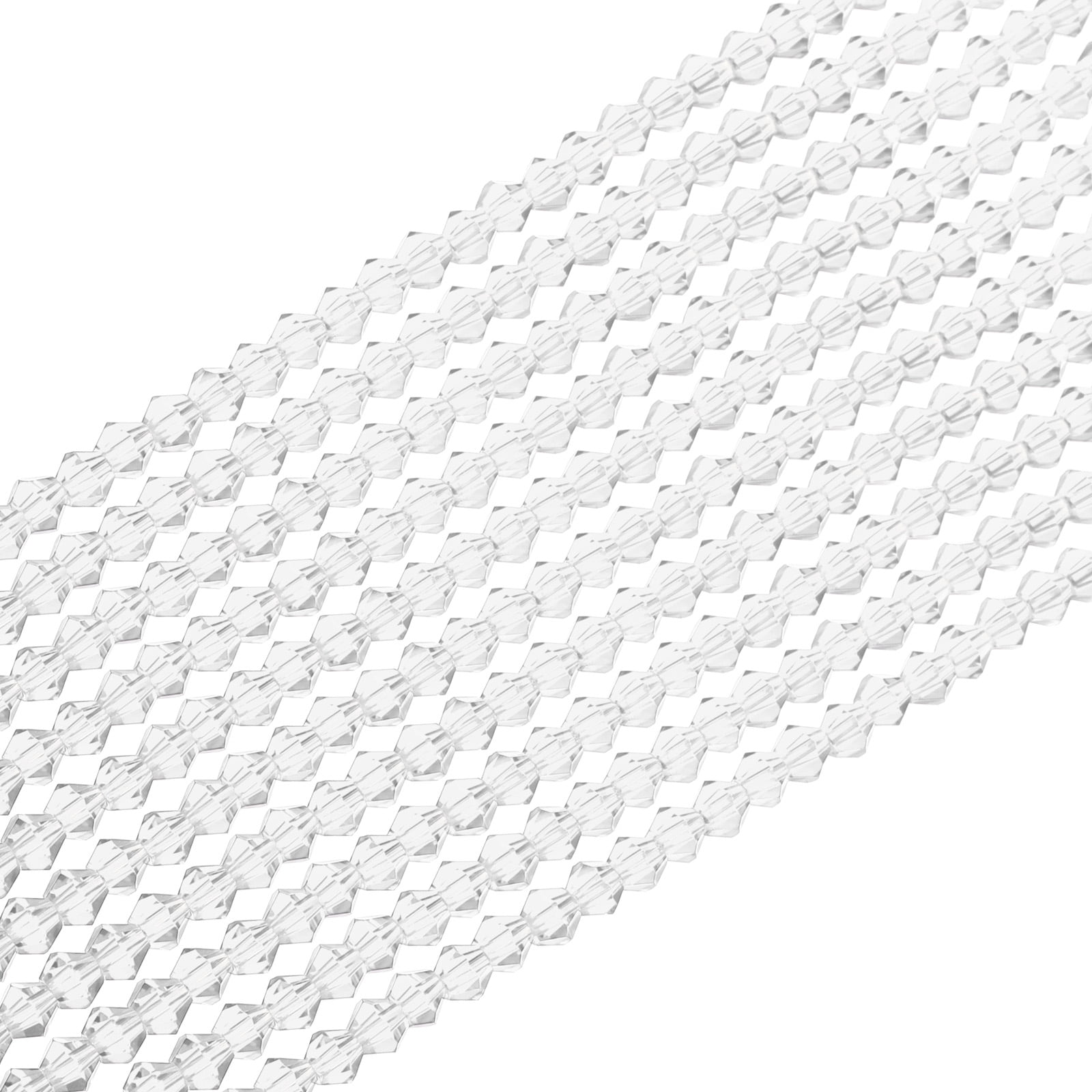 Click here for Unique Bargains Uxcell 4mm 840 Pcs Bicone Crystal... prices