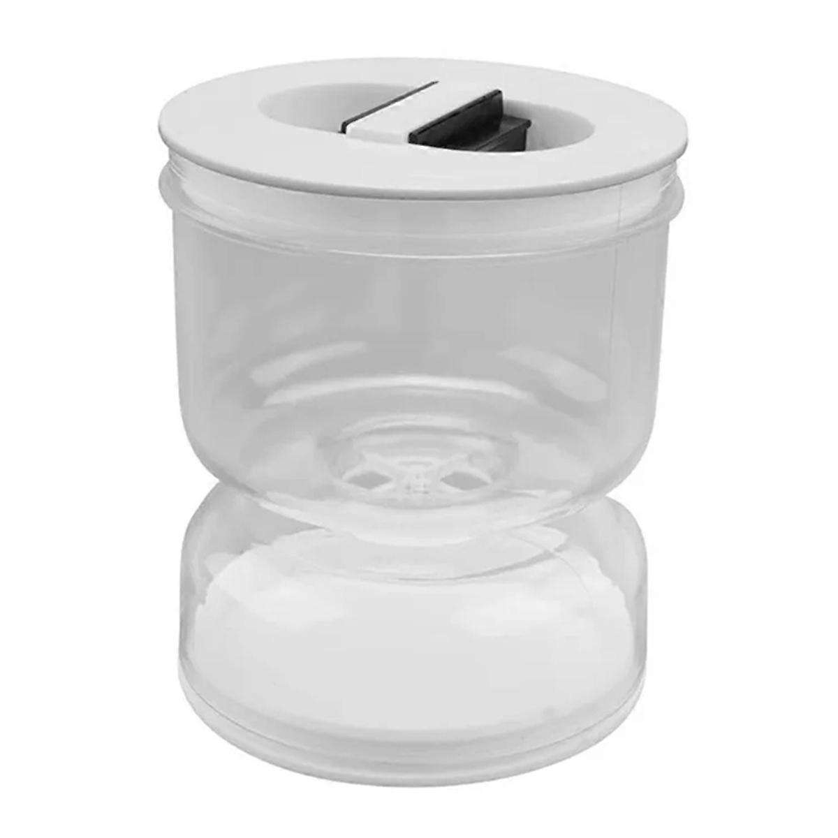 Wet and Dry Dispenser, Hourglass Jar Cucumber Container for Kitchen ...