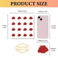 8 Sheets Plastic Waterproof Self-Adhesive Picture Stickers Round Dot ...