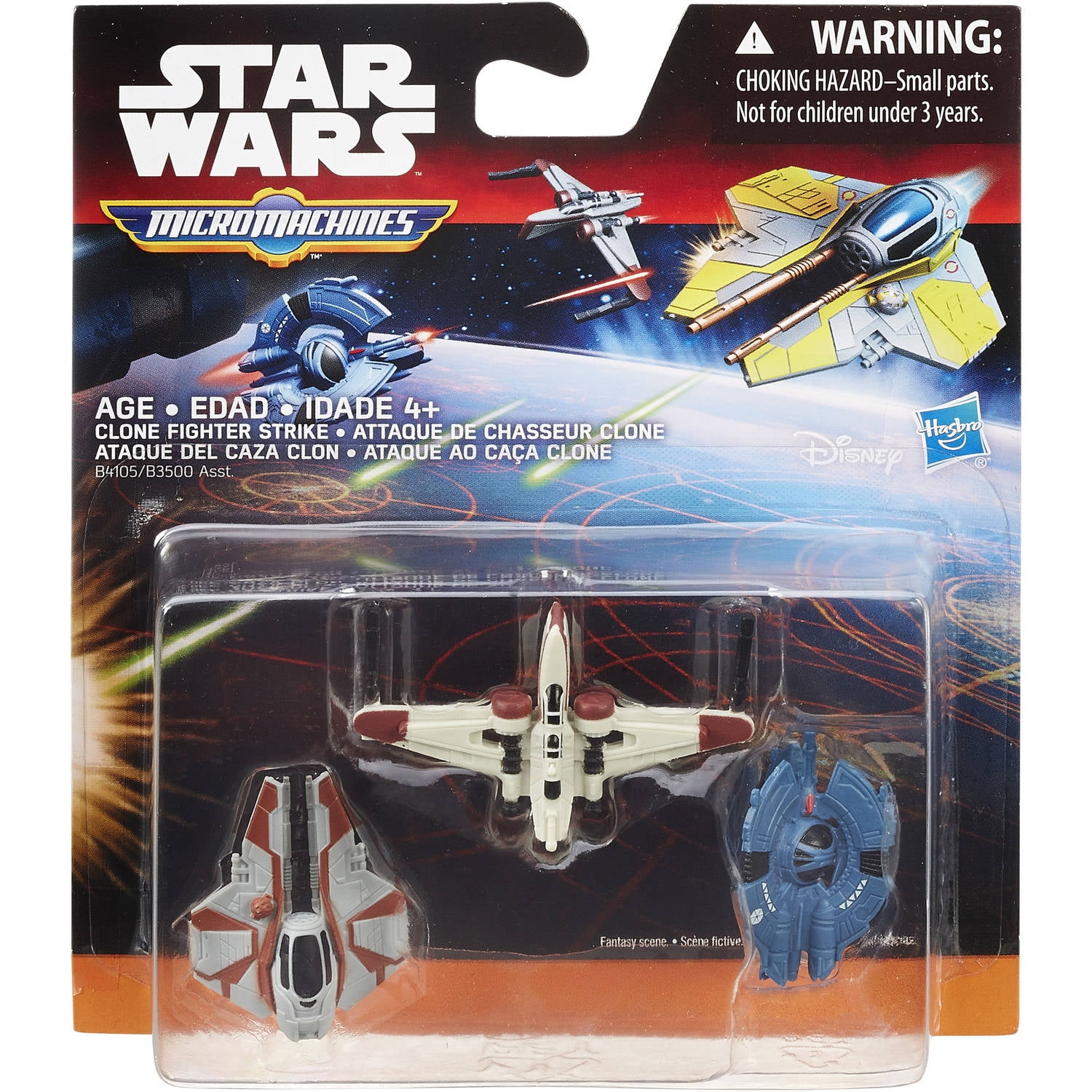 Toys & Hobbies Hasbro Micro Machines Star Wars Clone Fighter Strike ...