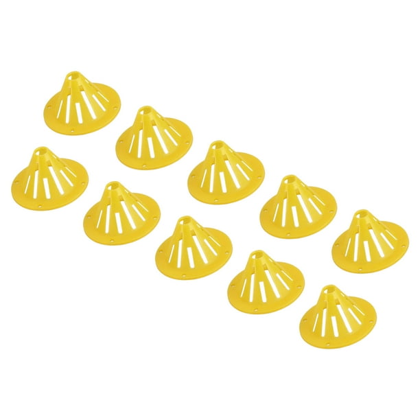 Beehive Entrance Exit Cone, Yellow Plastic Vent Hole Beehive One Way ...