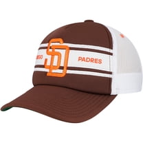 Men's Mitchell & Ness Brown San Diego Padres Just Don x MLB Lux Script ...