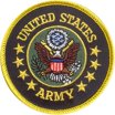 U.S. Army Star, Embroidered Iron-on / Sew-on Patch, One Size - Walmart.com
