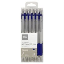 Office Depot Soft-Grip Retractable Ballpoint Pens, Medium Point, 1.0 mm ...