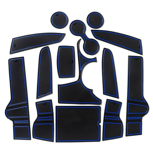 CAIROYAR Alfombrilla antideslizante para ranura de puerta de Kia ...