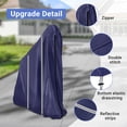 Freestanding Waterproof Bike Rack Cover for Garage, Indoor Outdoor Tear ...