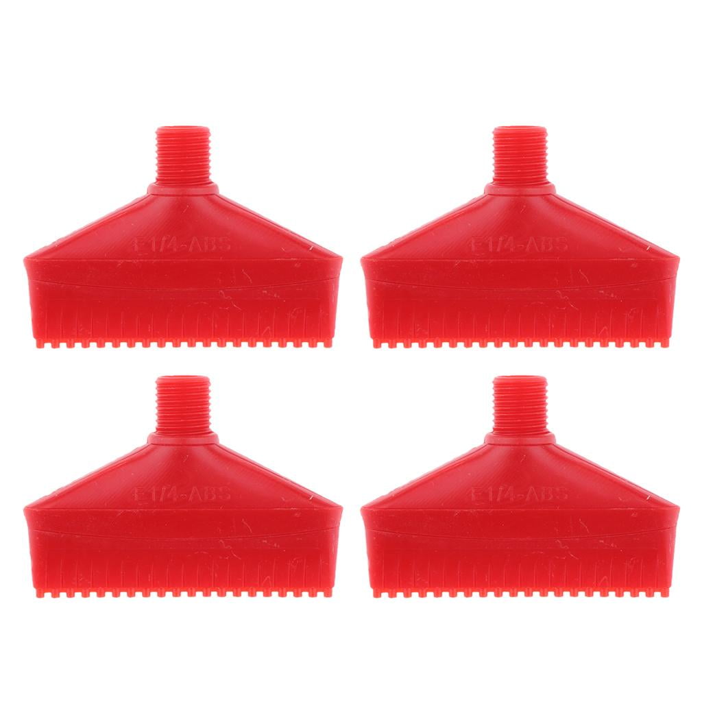 Pack of 4 1/ Blowing Spray Nozzles Red 70mm - Walmart.com