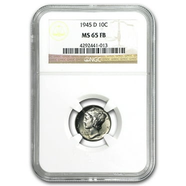 1942-S Mercury Dime MS-66 NGC (FB) - Walmart.com