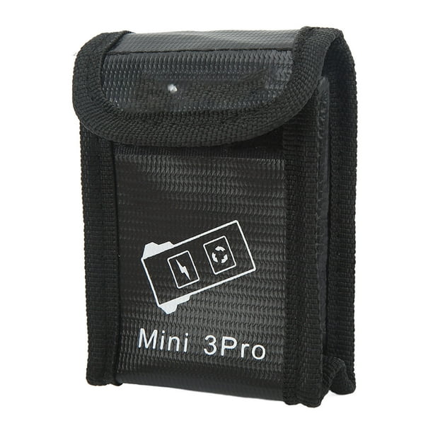 Battery Safe Bag, Battery Safe Pouch Fire Resistant Nylon Flame ...