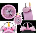 TCJJ Unicorn Alarm Clock Girl, Non-Ticking Kids Alarm Clock Girl,Silent ...