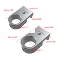 Aquarium Pipe Aluminum Alloy Fixture for Fix Inflow Outflow Tube Clamp ...
