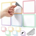 Mr. Pen- Dry Erase Magnets Set, 24 Pack of 4x4 Colorful Labels, for ...