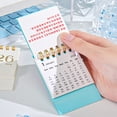 2026 Creative Pocket Calendar Daily Planner Portable Desk Organizers ...