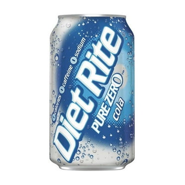 Diet Rite Original Cola Flavor, Zero Calorie, Sodium Free, Caffeine ...