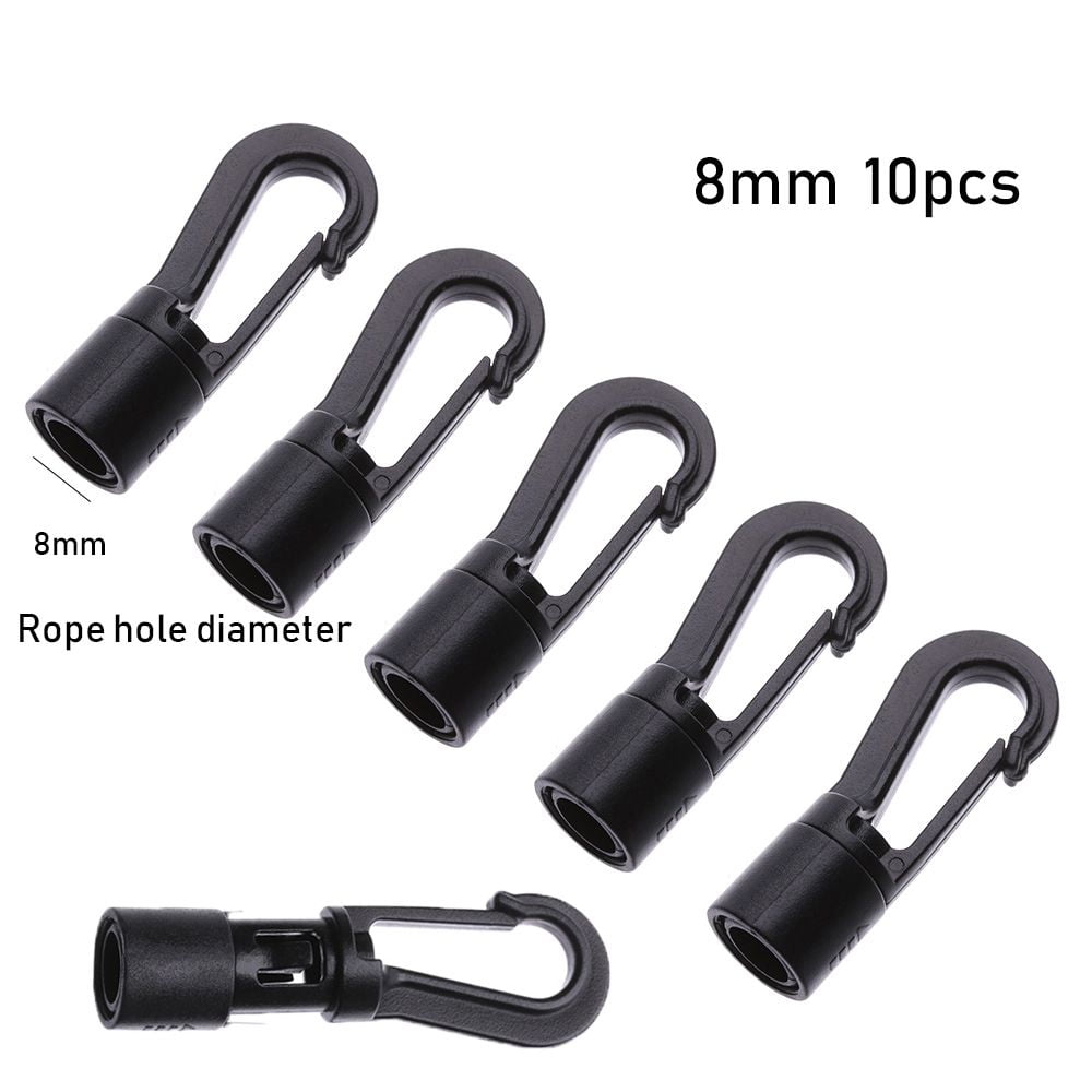 5/10pcs Bungee Shock Tie Plastic Clips Boat Kayak Accessories Outdoor ...