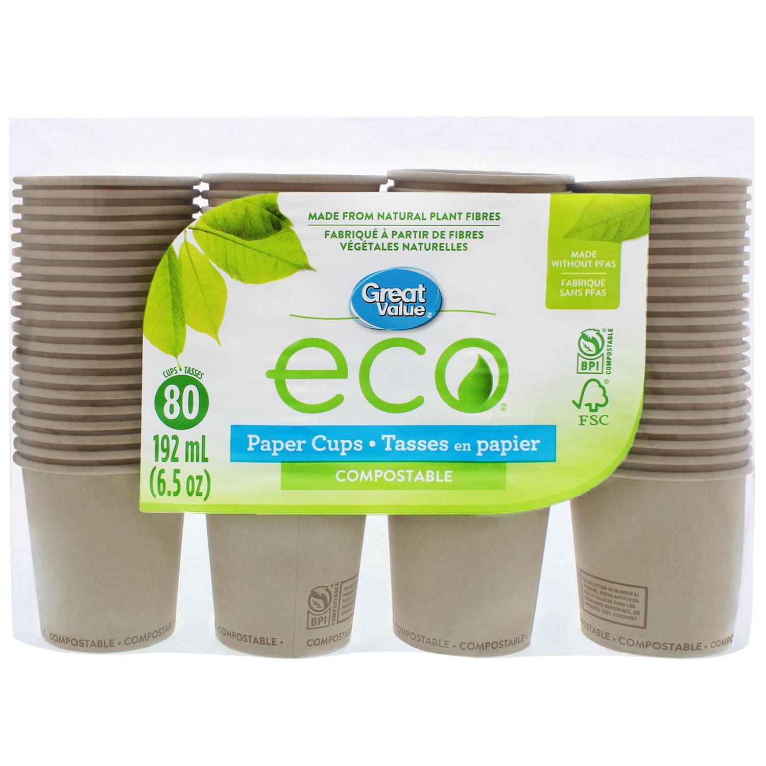Click here for Great Value Eco Paper Cups prices