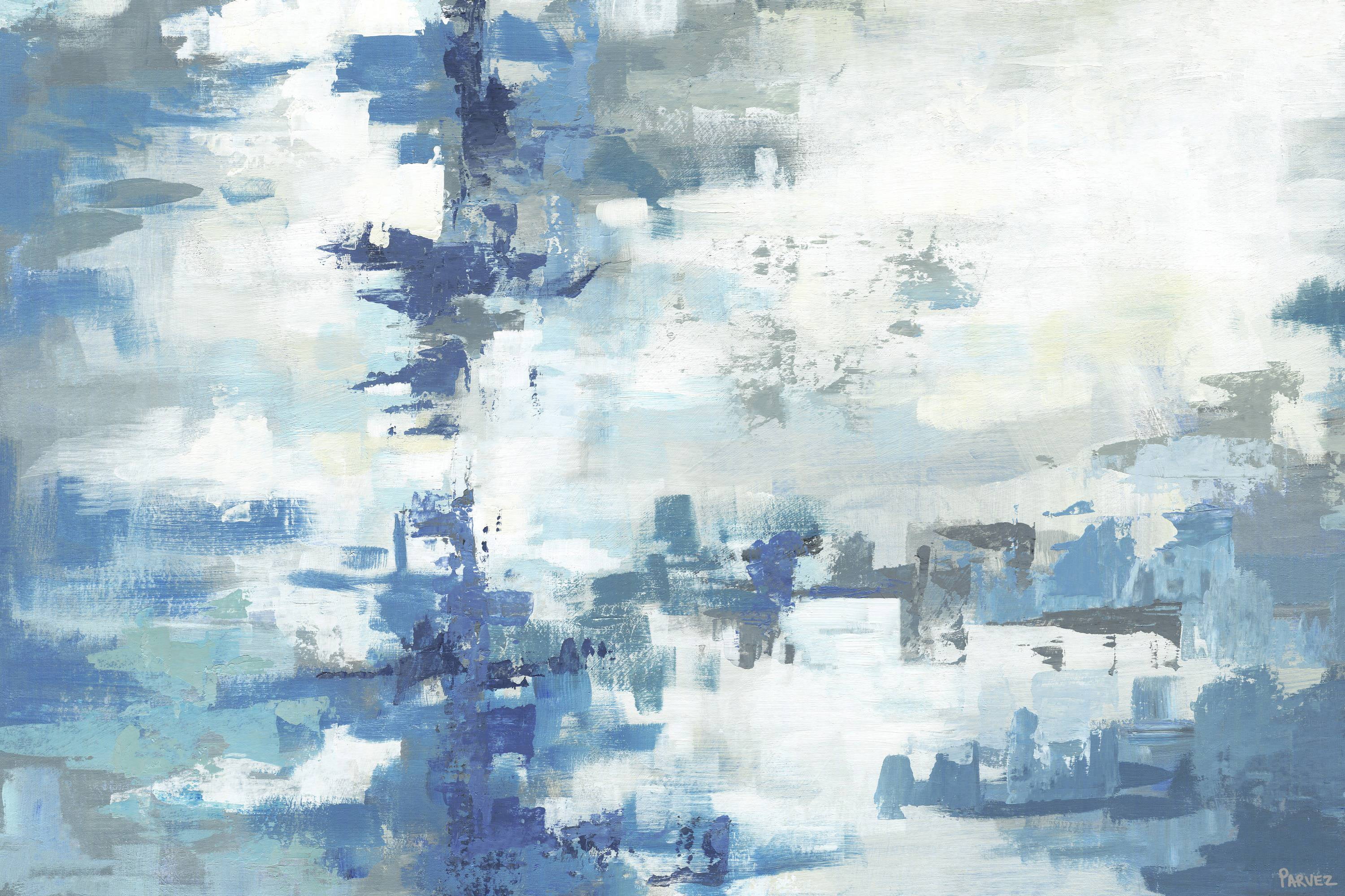 Parvez Taj Vast Blue Hues Canvas Wall Art - Walmart.com