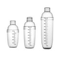 BE-TOOL Cocktail Shaker with Scale AS Plastic Wine Beverage Mixer Wine ...