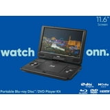 onn. Portable Blu-Ray Disc/DVD Player - Walmart Business Supplies