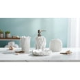 Bathroom Accessories Set with Coral Seashell Design – Toothbrush Holder ...