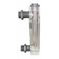 Panel Mount Flowmeter with 2 to 10 GPM Flow Range, 3/4" MNPT Male ...
