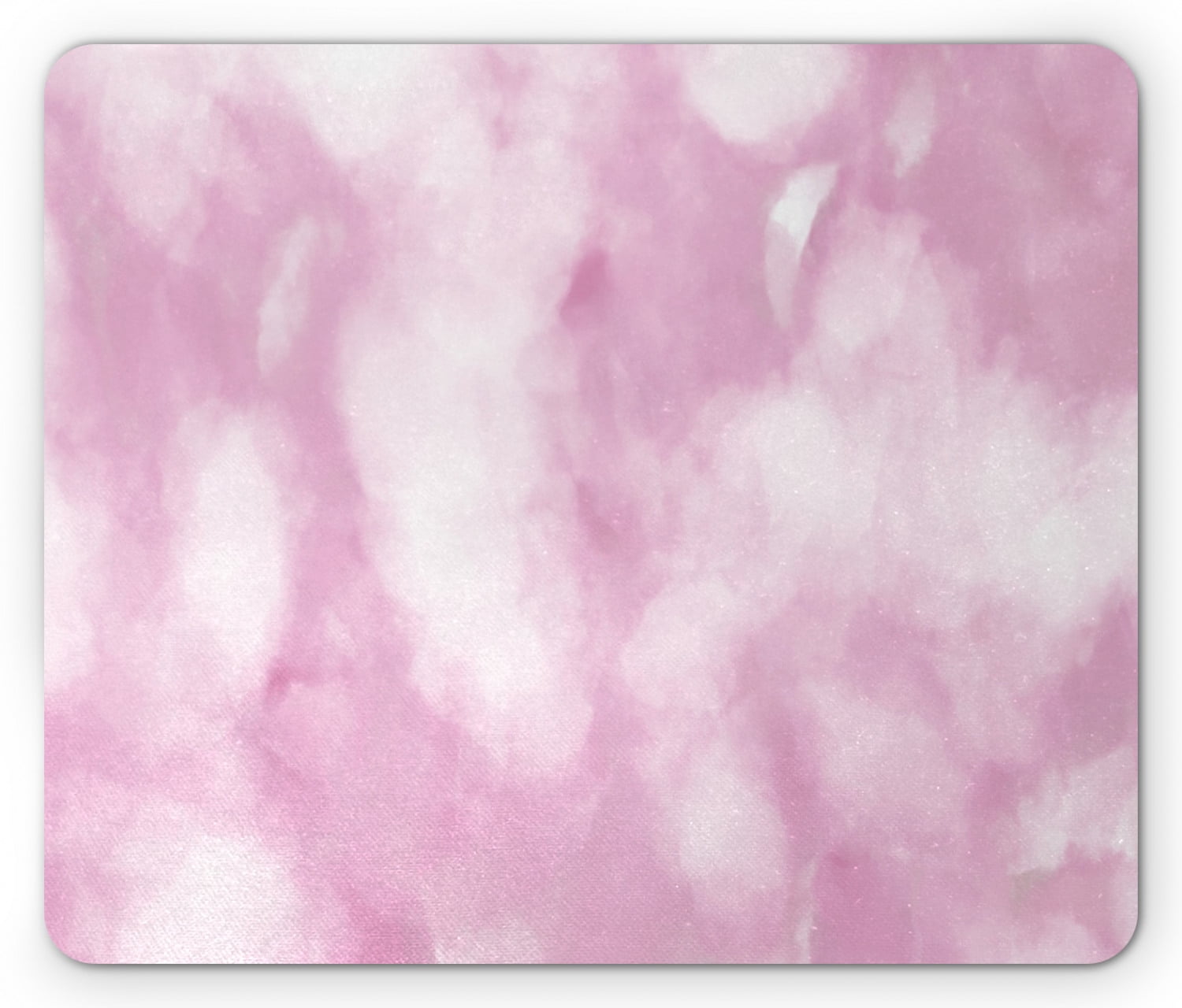 Art Abstract Mouse Pad, Monochrome and Pinkish with Dreamy Smoke Look ...
