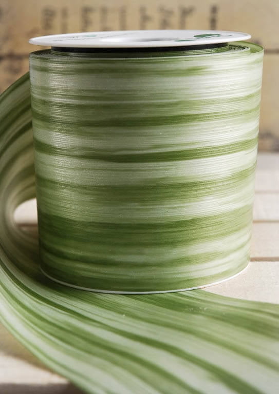 Aspidistra Decor Green Leaf Ribbon Lyraediss - Waterproof Ribbon 4 ...