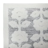 My Texas House Poppy 2'7" x 7' Grey Floral Indoor/Outdoor Runner Rug ...