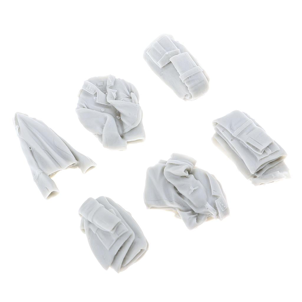 1/35 Resina Modelos de Ropa Zapatos Sombreros de Arena Kits de ...