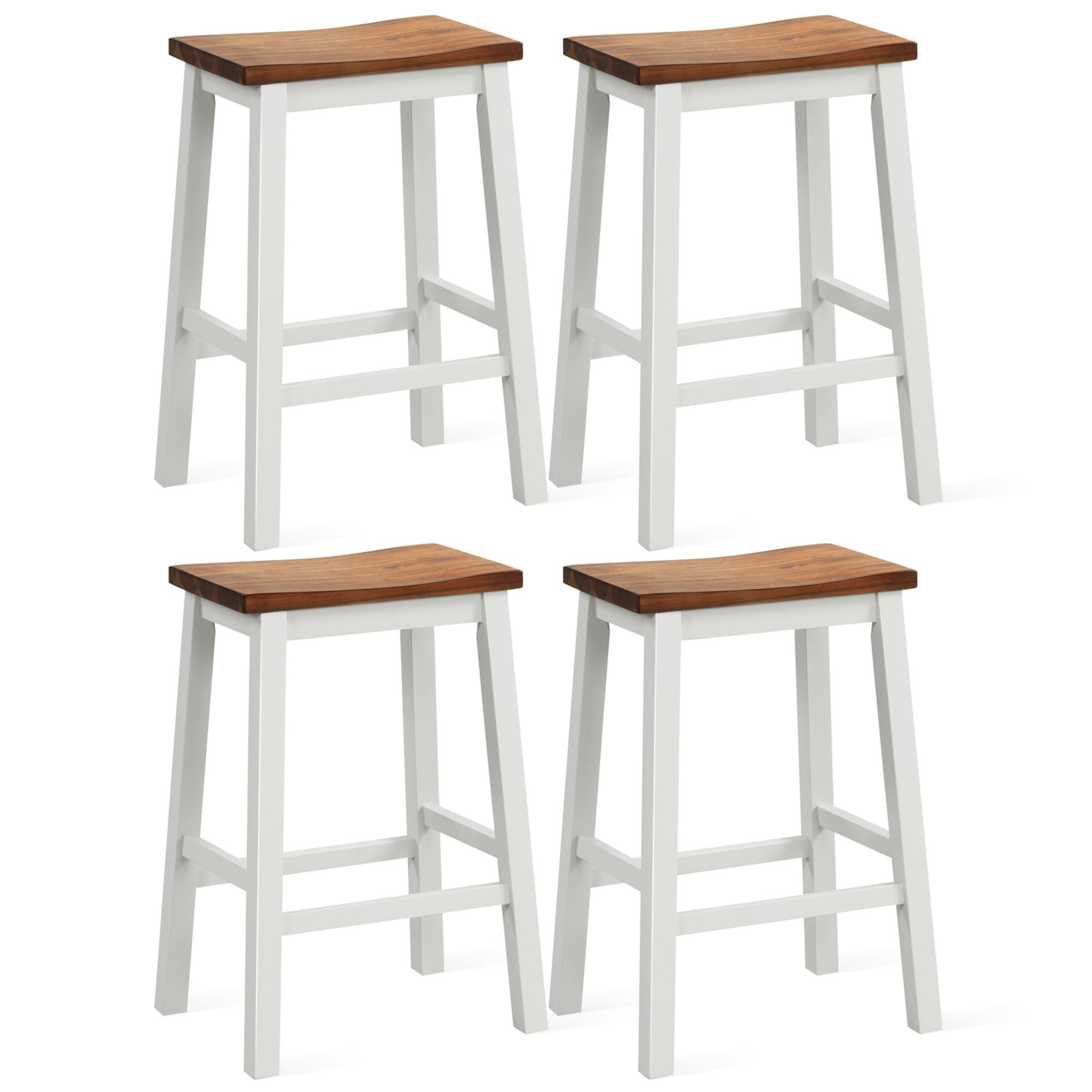 Click here for Gymax 24.5 Inch Set Of 4 Saddle Stools Industrial... prices