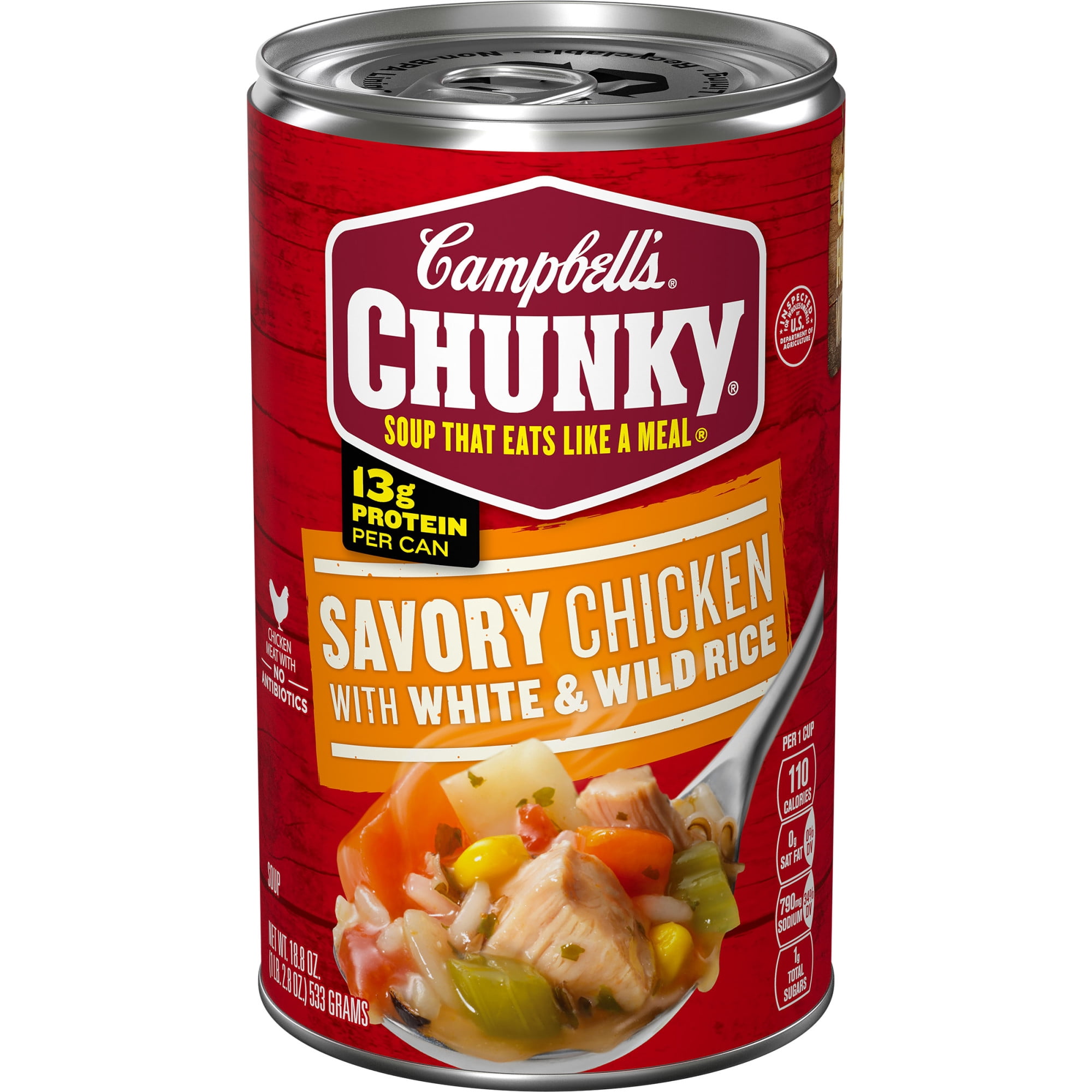 Campbell s Chunky Soup Ready To Serve Savory Chicken With White And Campbell s Chunky Soup Ready To Serve Savory Chicken With White And