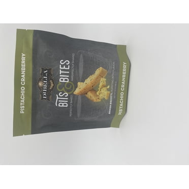 DiBella Biscotti Pistachio Cranberry Cookies, Delicious Snack, 6.6 OZ ...