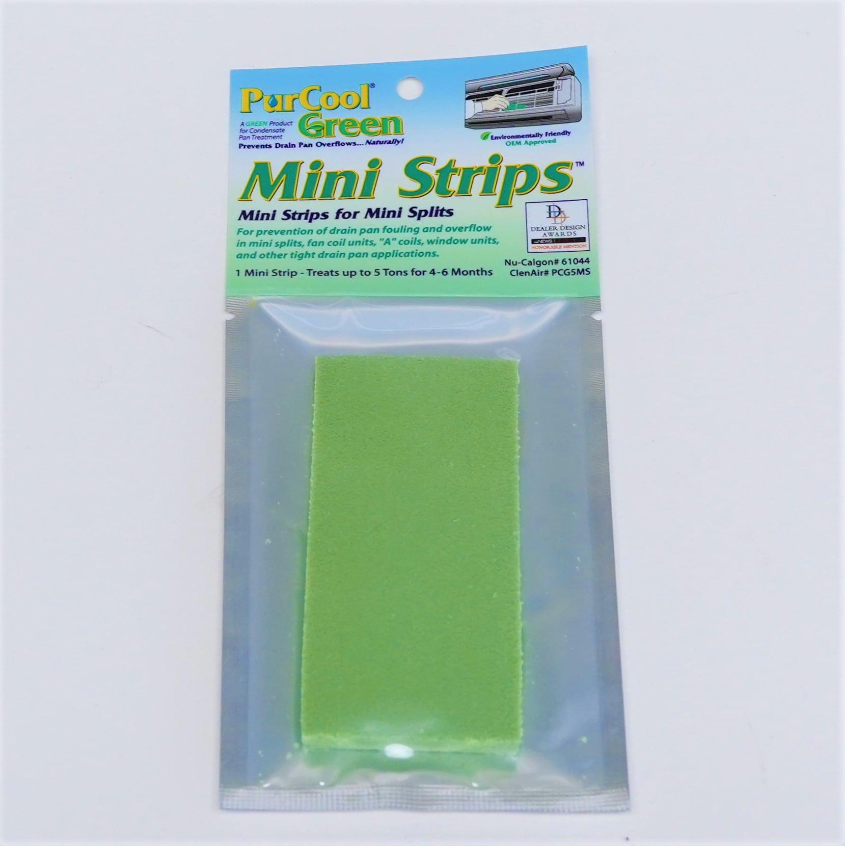 Nu-Calgon 61044 Purcool Green Mini Split Condensate Drain Pan Sludge ...