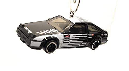 Toyota AE86 Sprinter Trueno Christmas Ornament 1:64 Black - Walmart.com