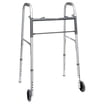 Medline Deluxe Two-Button Folding Walker - Walmart.com