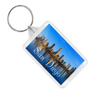 Silver 3D Eiffel Tower Key Chain - Walmart.com