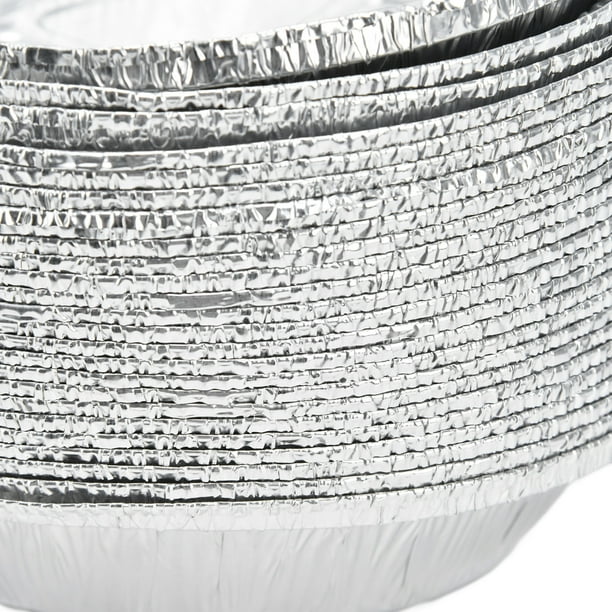 Tin Pans,50pcs 6.5 Inch Round Tin Plates Baking Tin Plates Exceptional ...