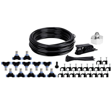 Outdoor Misting Fan Kit For Patios Misting Hose Cooling System Summer ...