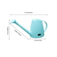 QuanTara 1.8L Long Spout Watering Can – Plastic Garden Kettle with ...
