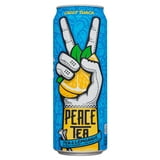 Peace Tea Caddy Shack Black Tea Lemonade, 23 fl oz Cans, 12 Pack ...