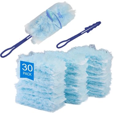 30 Count Duster Refills Compatible with Swiffer Duster, Disposable ...