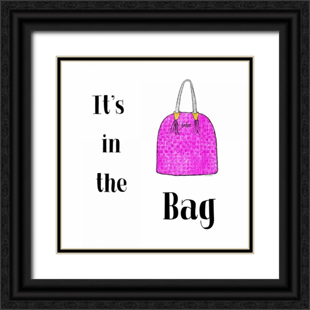 Murdock, Ramona 15x15 Black Ornate Wood Framed with Double Matting ...