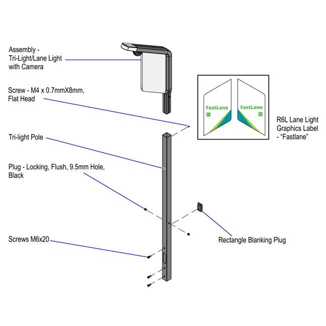 NCR 7358-K068 R6L Plus Trilight Kit with IP Camera - Walmart.com