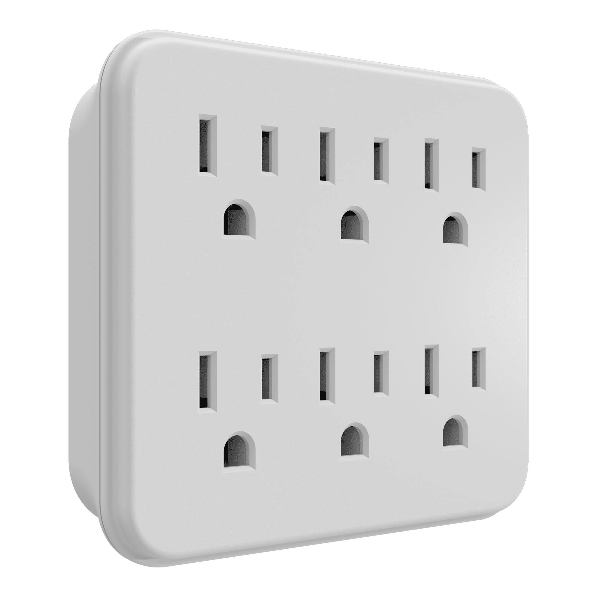 Click here for Hyper Tough 6-Outlet Wall Tap White prices